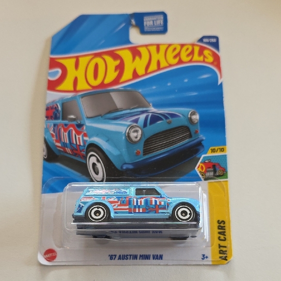 Hot Wheels | Toys | Hot Wheels 67 Austin Mini Van Art Class | Poshmark